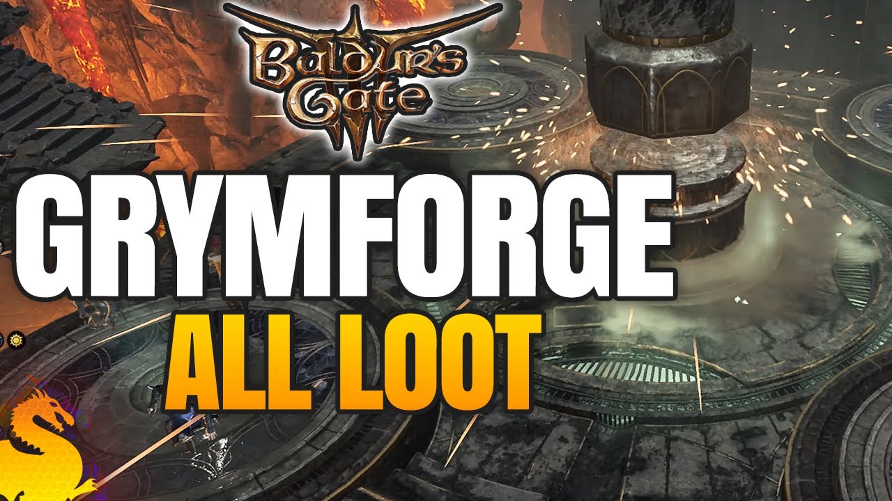 All Unique Loot in Grymforge - BALDUR'S GATE 3 - YouTube