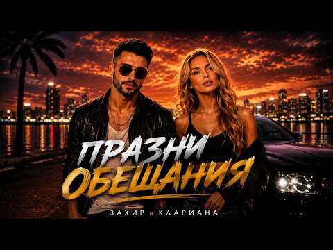 Захир и Клариана - Празни Обещания💃 Balkan Pop Folk Hit 2026🎬 Official Music Video🔥 Party Vibes