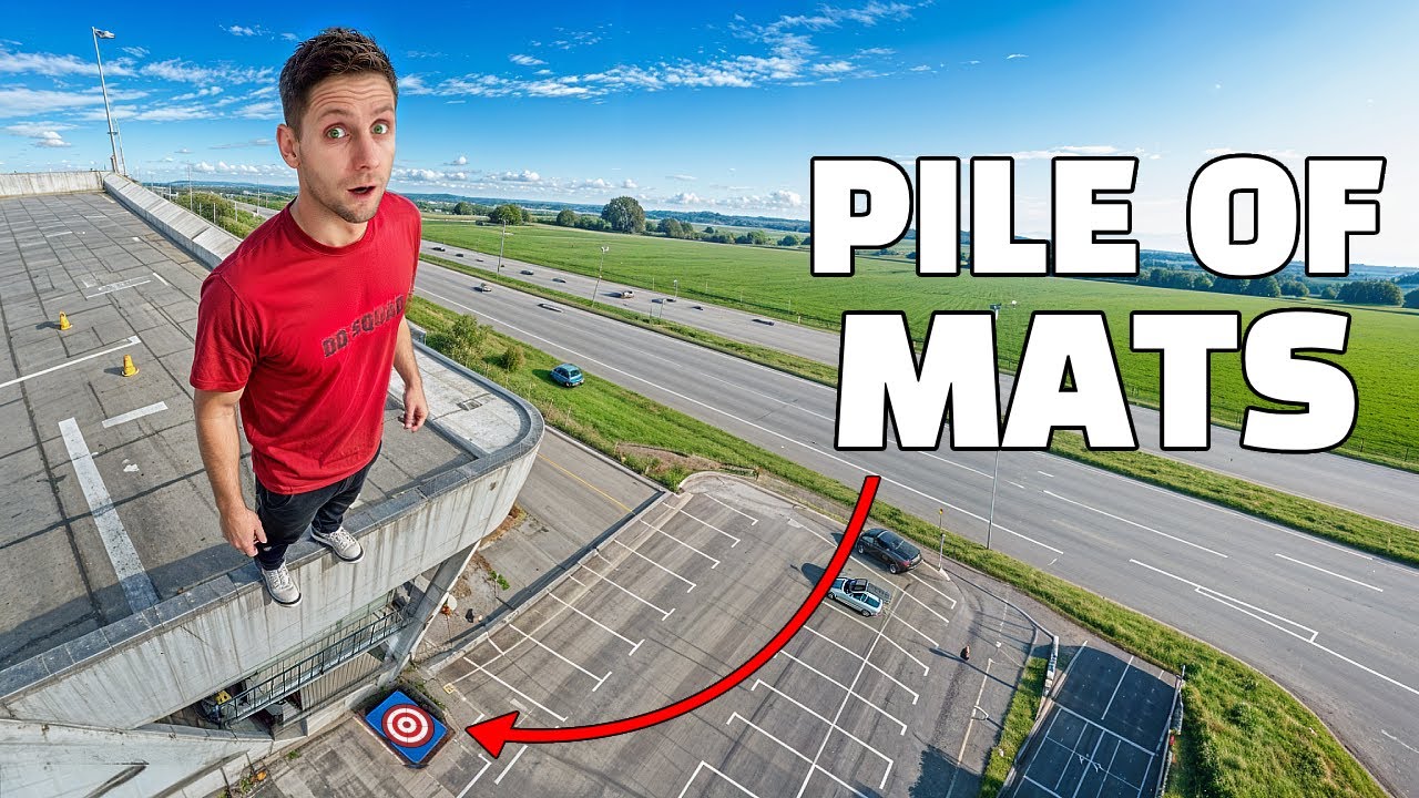 Can ONLY MATS Save You Falling off a BUILDING? - YouTube