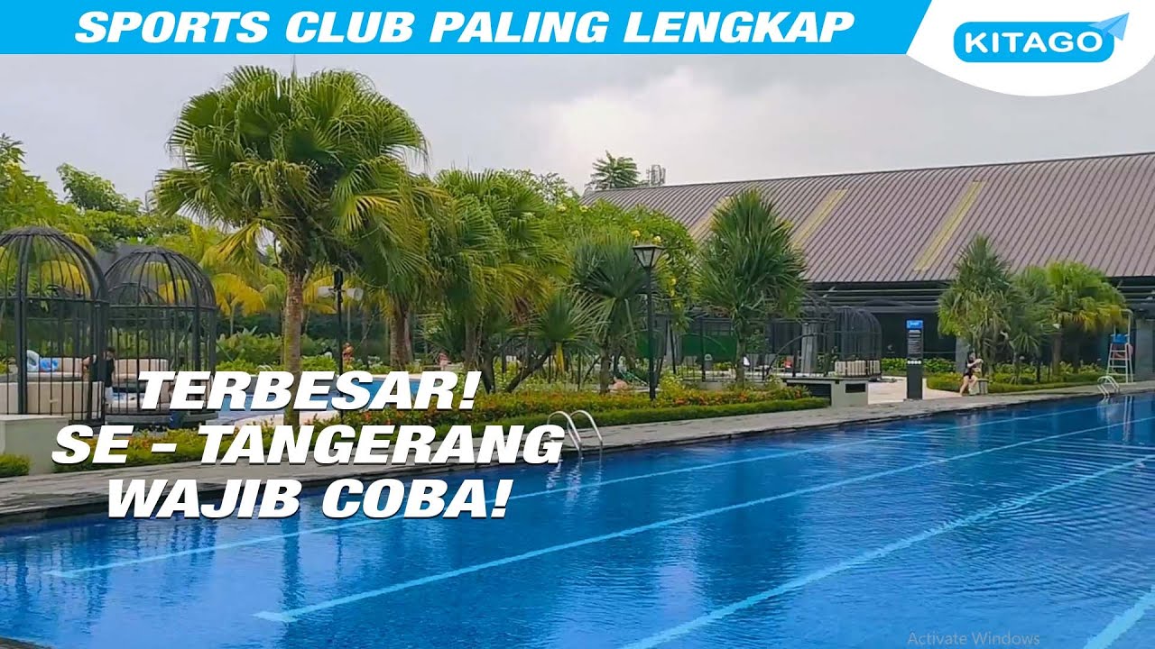 BERENANG DI KZYN SPORTS CLUB | THE QUANTIS BSD | KOLAM RENANG TERBESAR ...