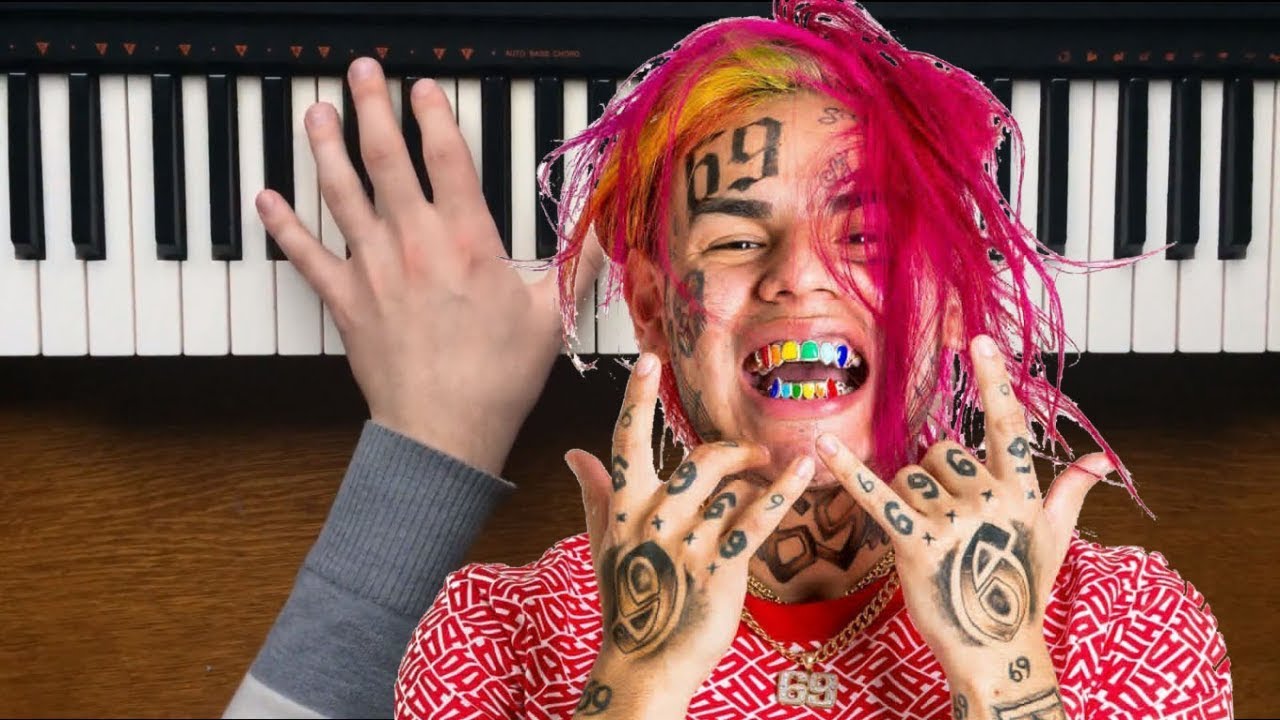 6IX9INE - Kooda (Piano Cover) How to play easy tutorial - YouTube
