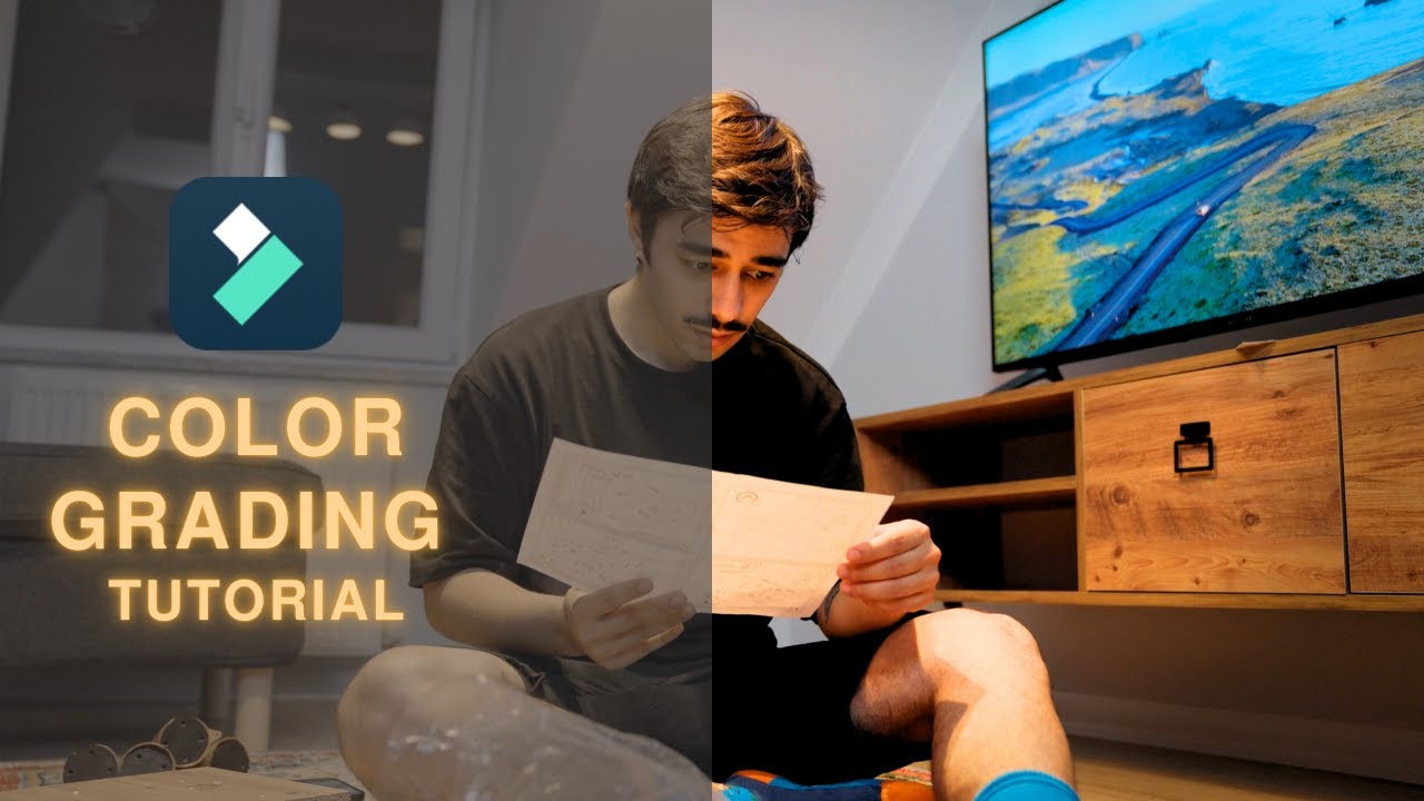 How to Make Cinematic Color Grading with Filmora 13 | Full Tutorial ...