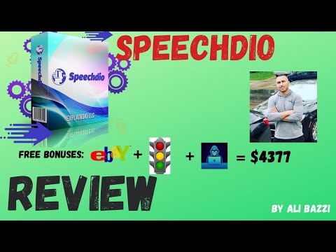 ⚠️SPEECHDIO REVIEW⚠️CRAZY CRAZY CRAZY SOFTWARE🔥🔥🔥