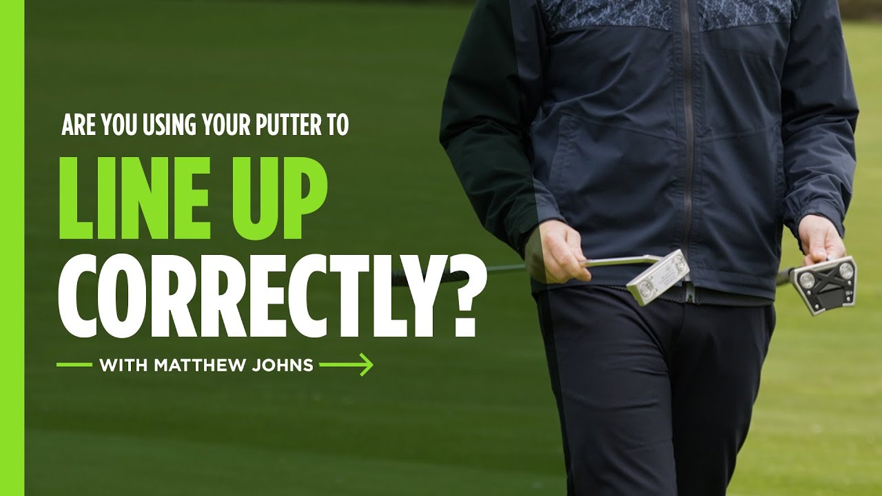 Are you using your putter to line-up correctly? 𐃘 - YouTube