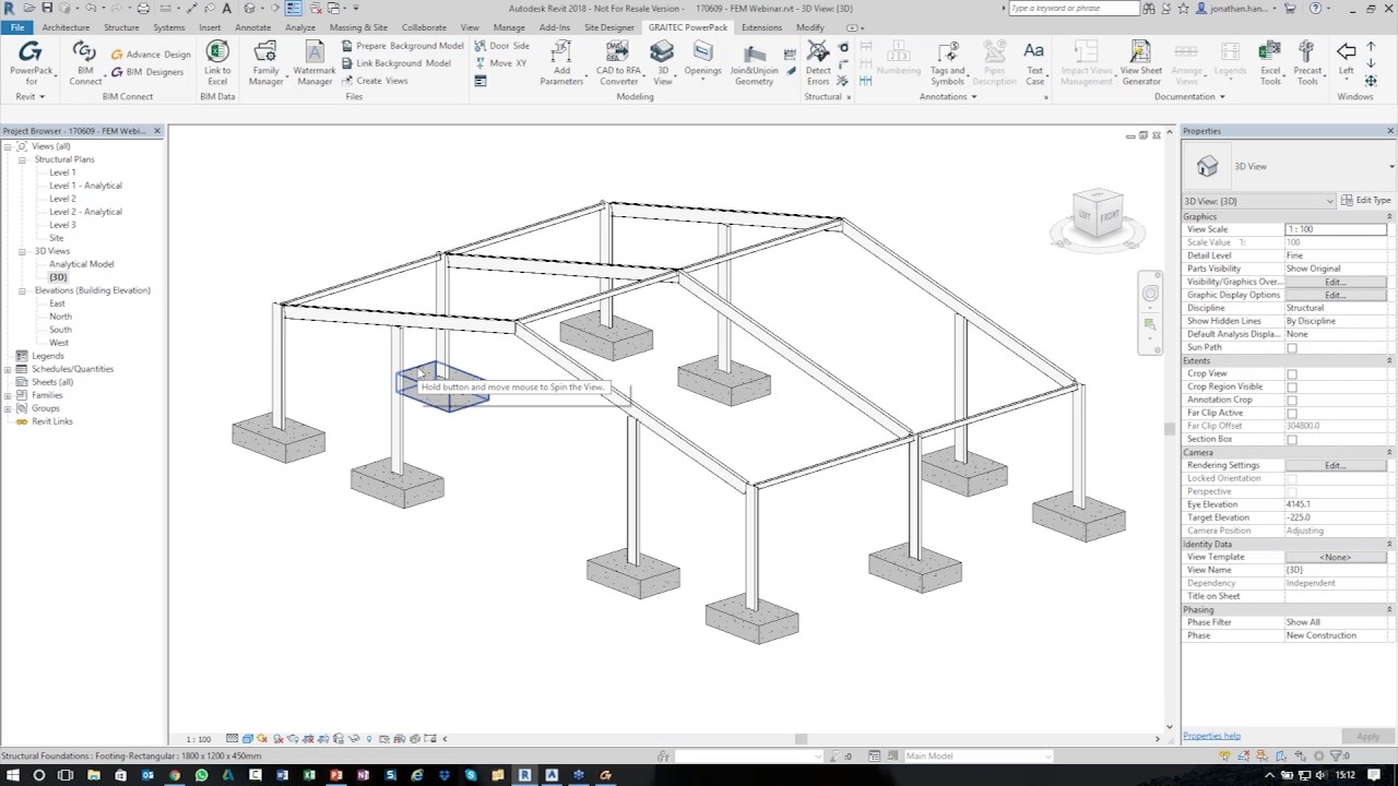 Revit Advance Steel and Advance Design Workflow Webinar - YouTube