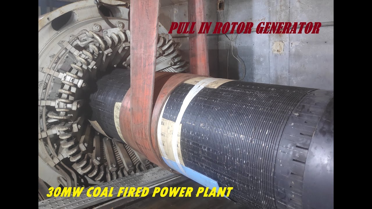 PULL IN ROTOR GENERATOR || 30MW POWER PLANT || - YouTube