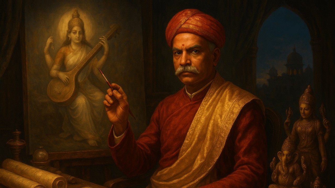 Raja Ravi Varma | The Artist Who Painted India’s Soul - YouTube