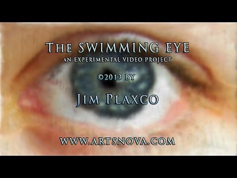 Swimming Eye Art by Jim Plaxco - YouTube