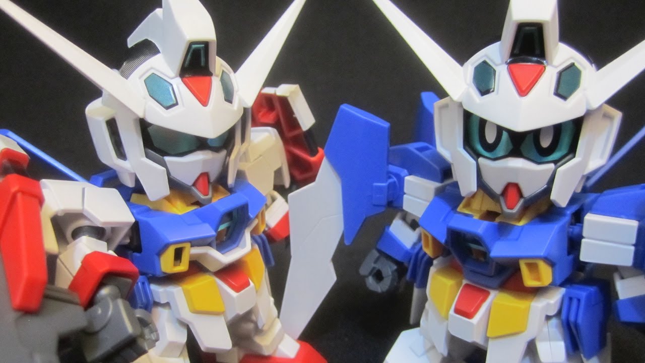 SD Age-2 Normal & Double Bullet (Part 2: Parts) Gundam Age gunpla model ...