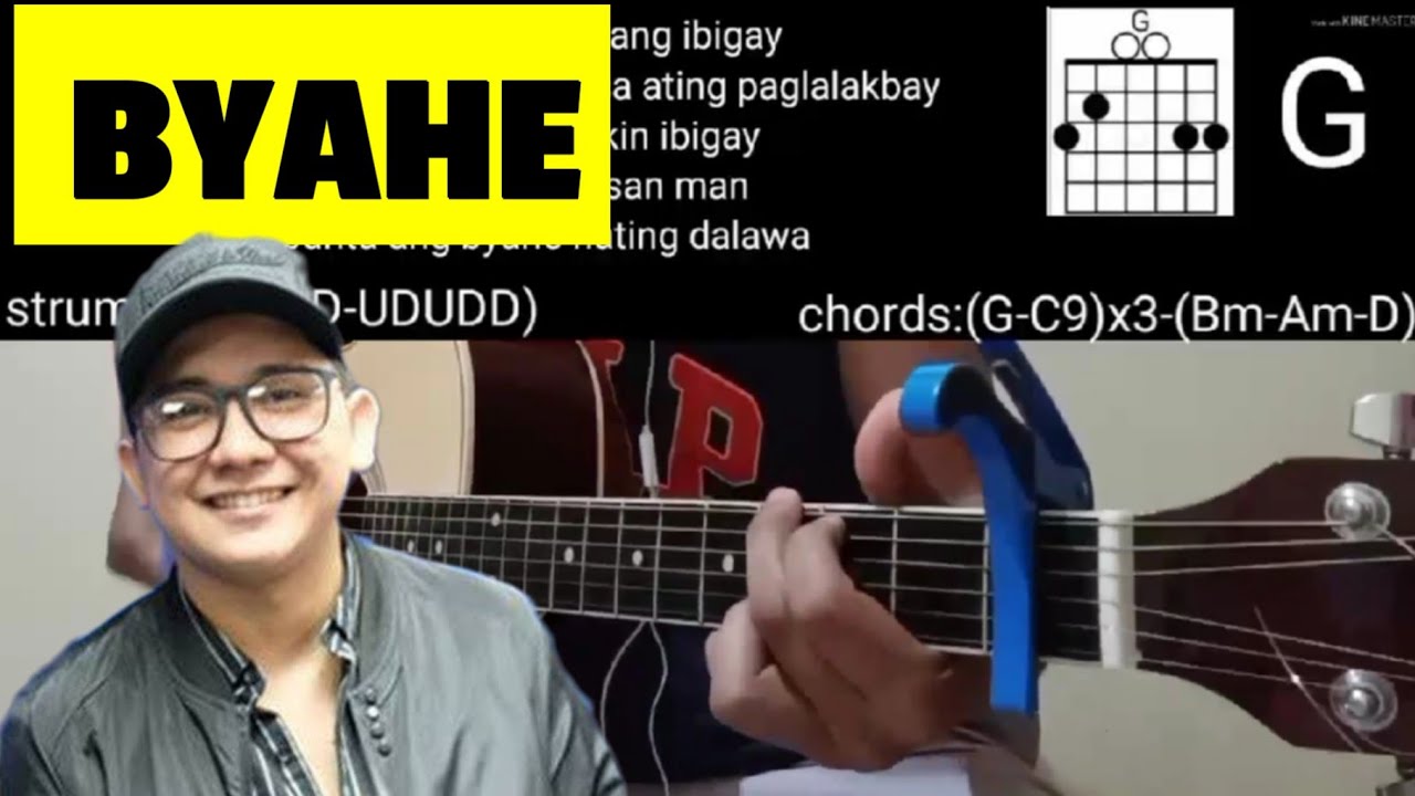 Jroa - Byahe Guitar Tutorial Cover | Lyrics, Tabs & Chords ...