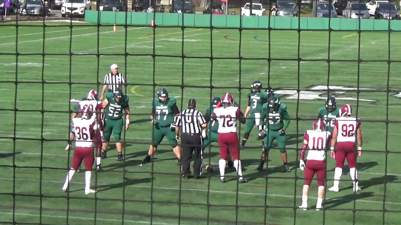 Mount Ida College Football vs Anna Maria 11 04 2017 - YouTube
