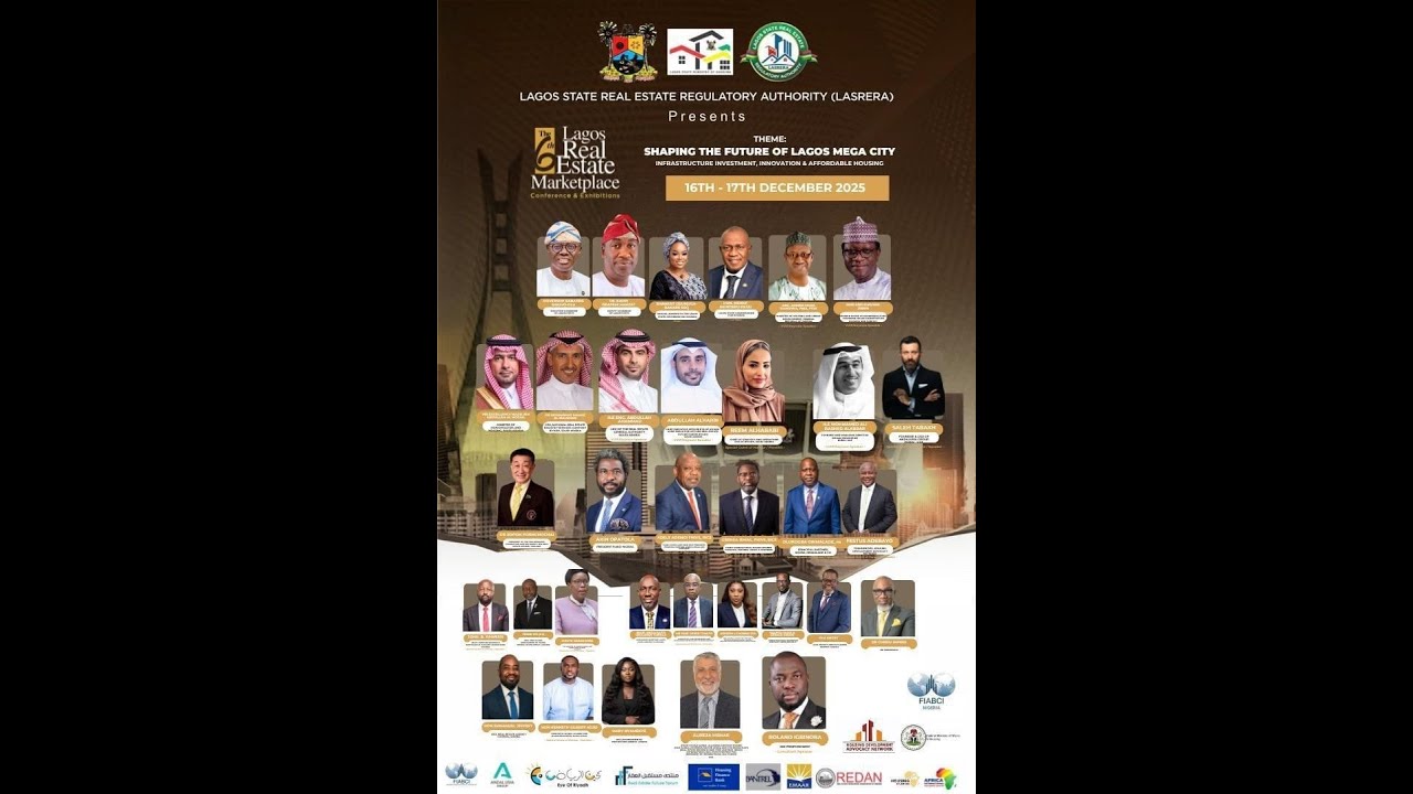 LAGOS STATE REAL ESTATE MARKETPLACE CONFERENCE & EXHIBITION - YouTube