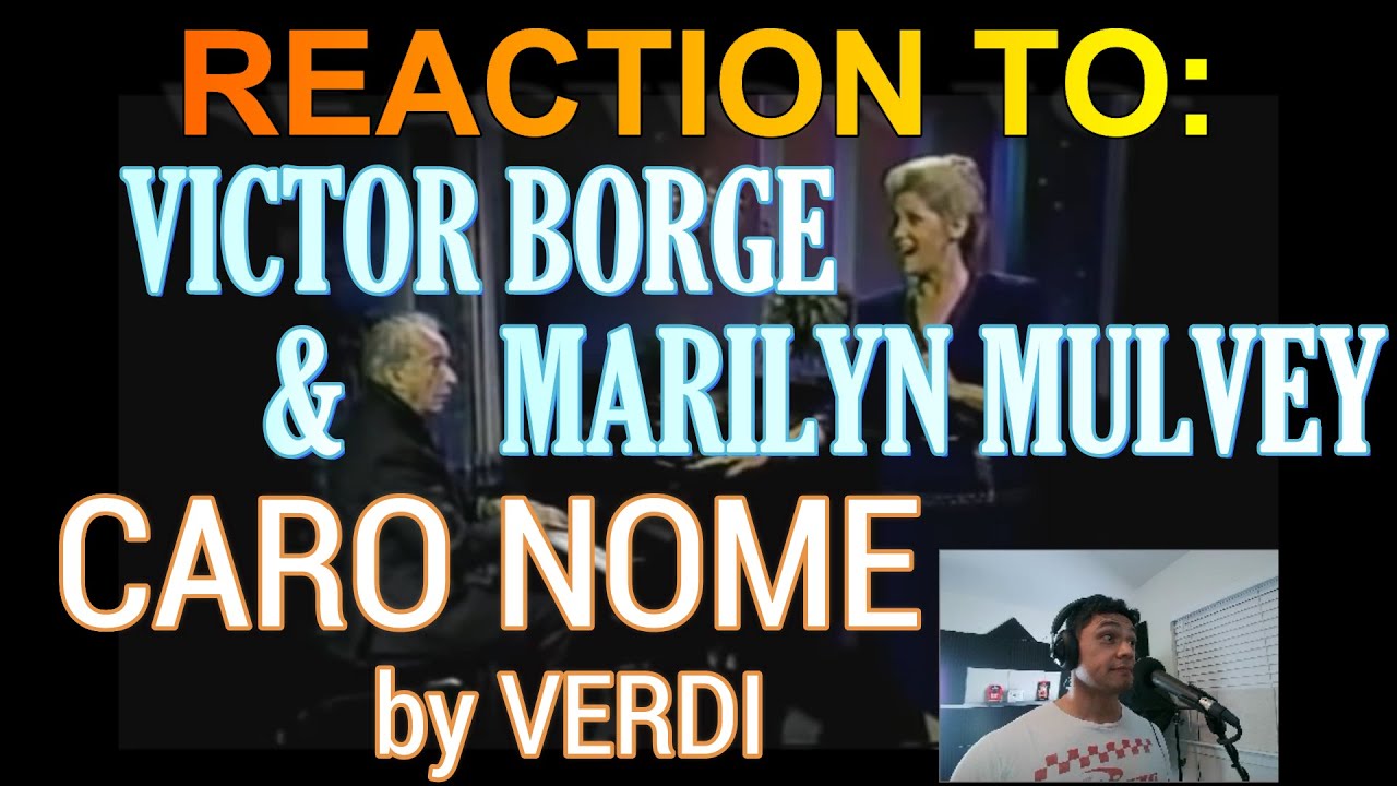 OMG Media - Reaction to Victor Borge - Caro Nome, w/Marilyn Mulvey ...