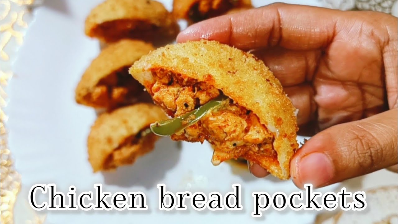 Chicken Bread Pockets | Chicken Pockets | Recipe - YouTube