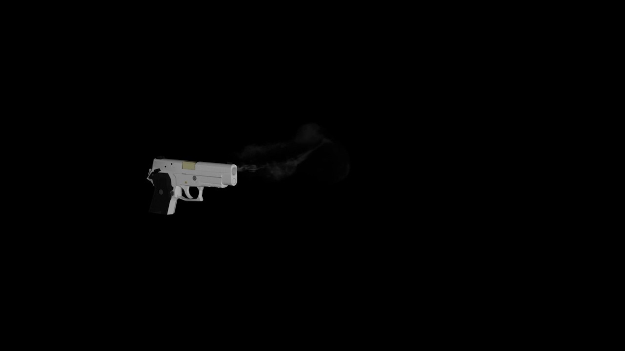 GUN SMOKE SIMULATION || Blender Animation - YouTube