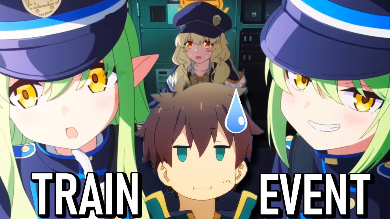 THE SHUPOGAKI'S ARE HERE!!! [BLUE ARCHIVE TRAIN EVENT] - YouTube