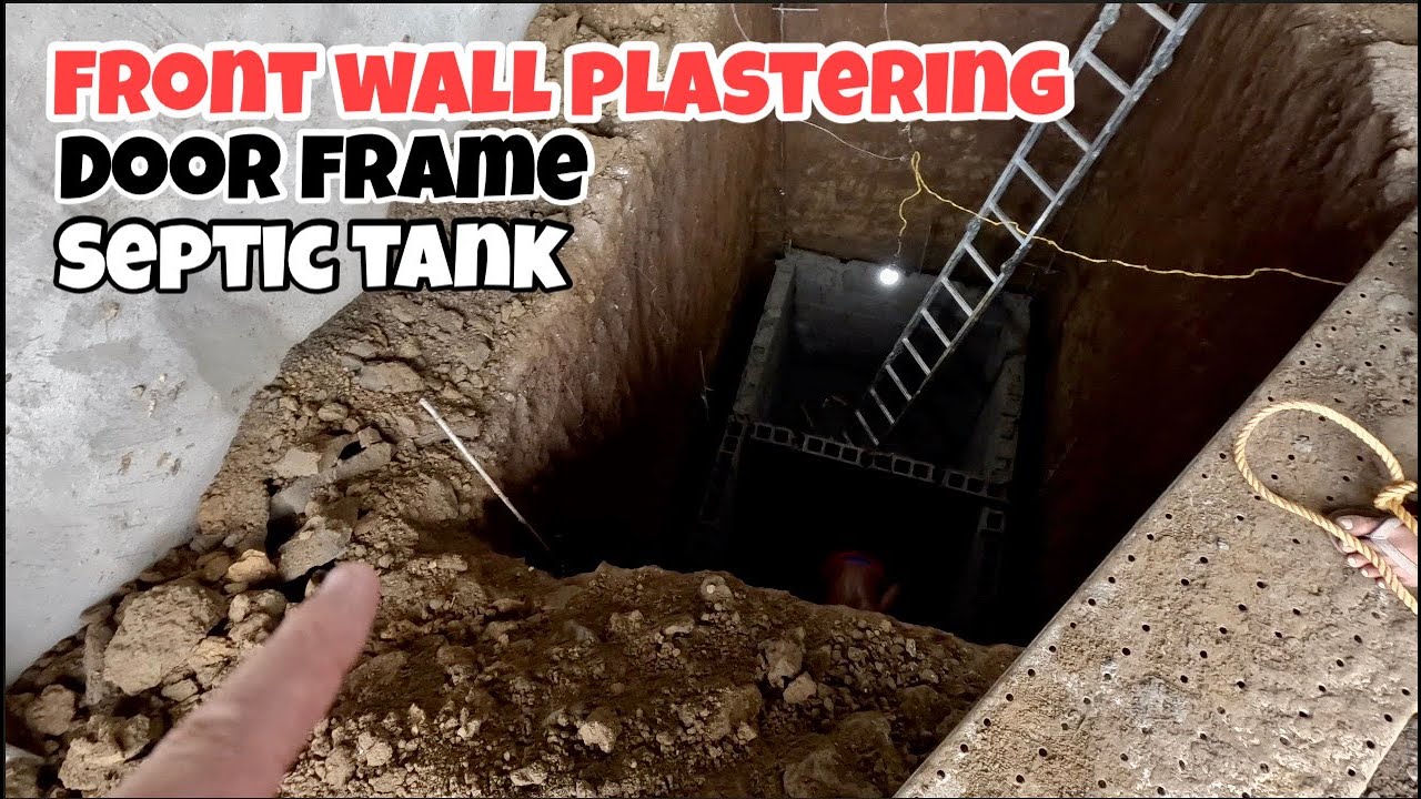 PART 41 I GUEST HOUSE CONSTRUCTION I SEPTIC TANK I DOOR FRAME I FRONT ...