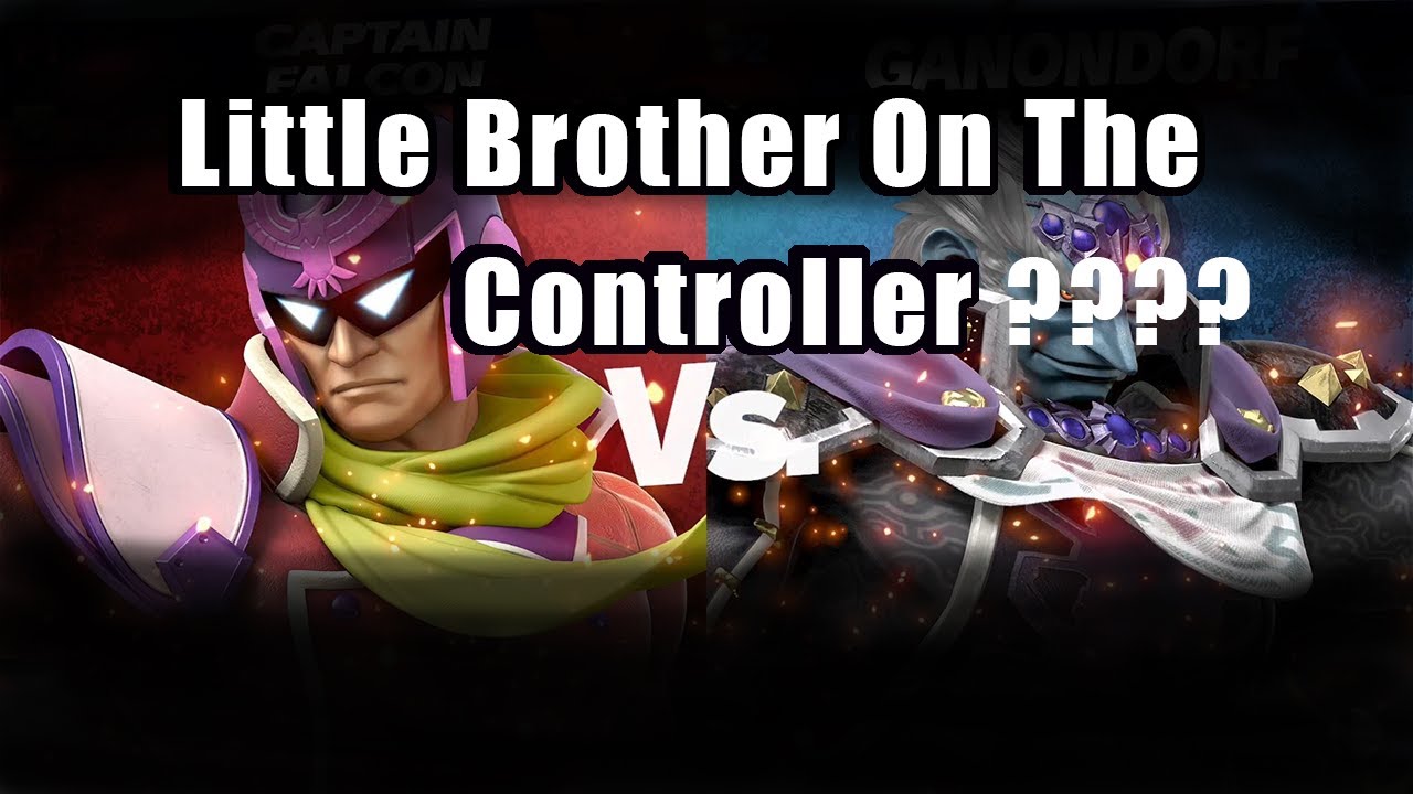 Little Brother On The Controller???? - YouTube