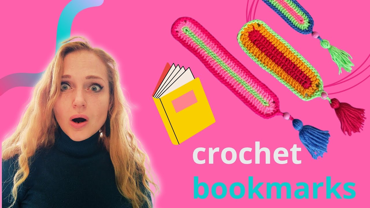 How to Crochet Beautiful Bookmarks: Easy Step-by-Step Tutorial" - YouTube