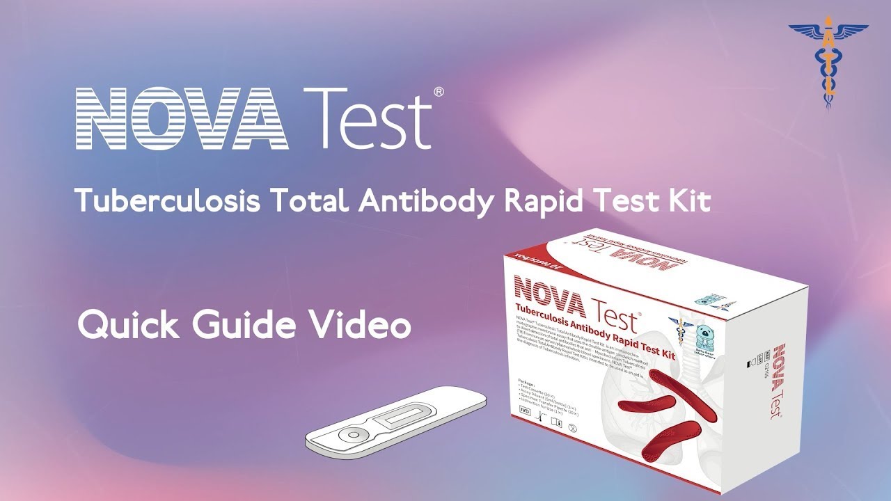 Tuberculosis Total Antibody Rapid Test Kit - YouTube
