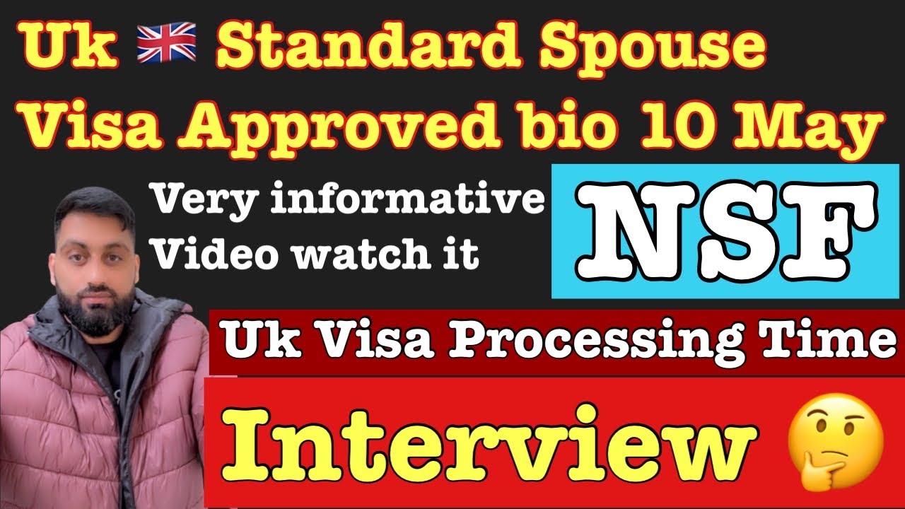 Uk 🇬🇧 Standard Spouse Visa Approved Bio 10th #waqashussain7373 #ukvisa #uktravel - YouTube
