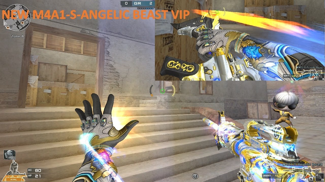 TRYING NEW M4A1-S-ANGELIC BEAST VIP CROSSFIRE PH - YouTube