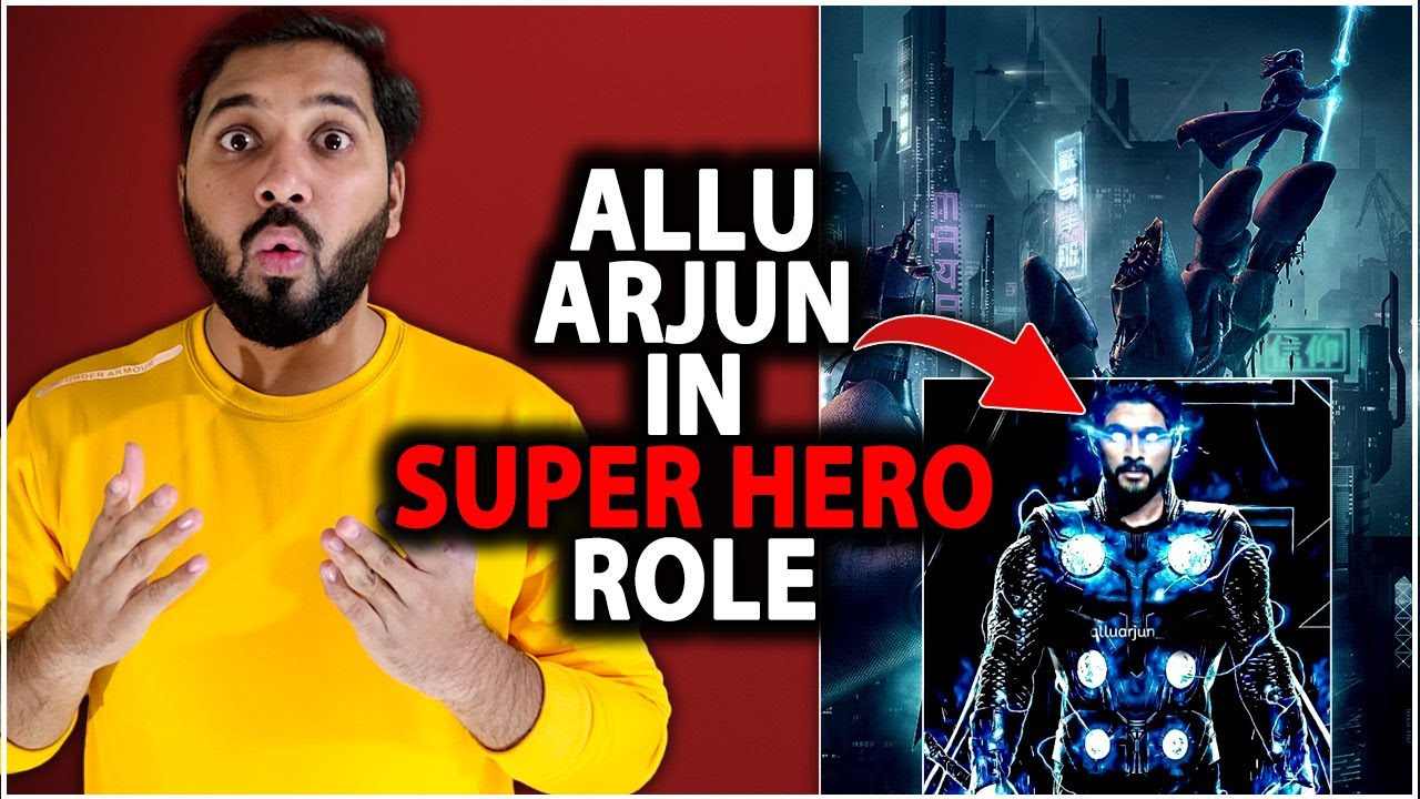 Allu Arjun Play Super Hero Role in The Immortal Ashwatthama | The ...