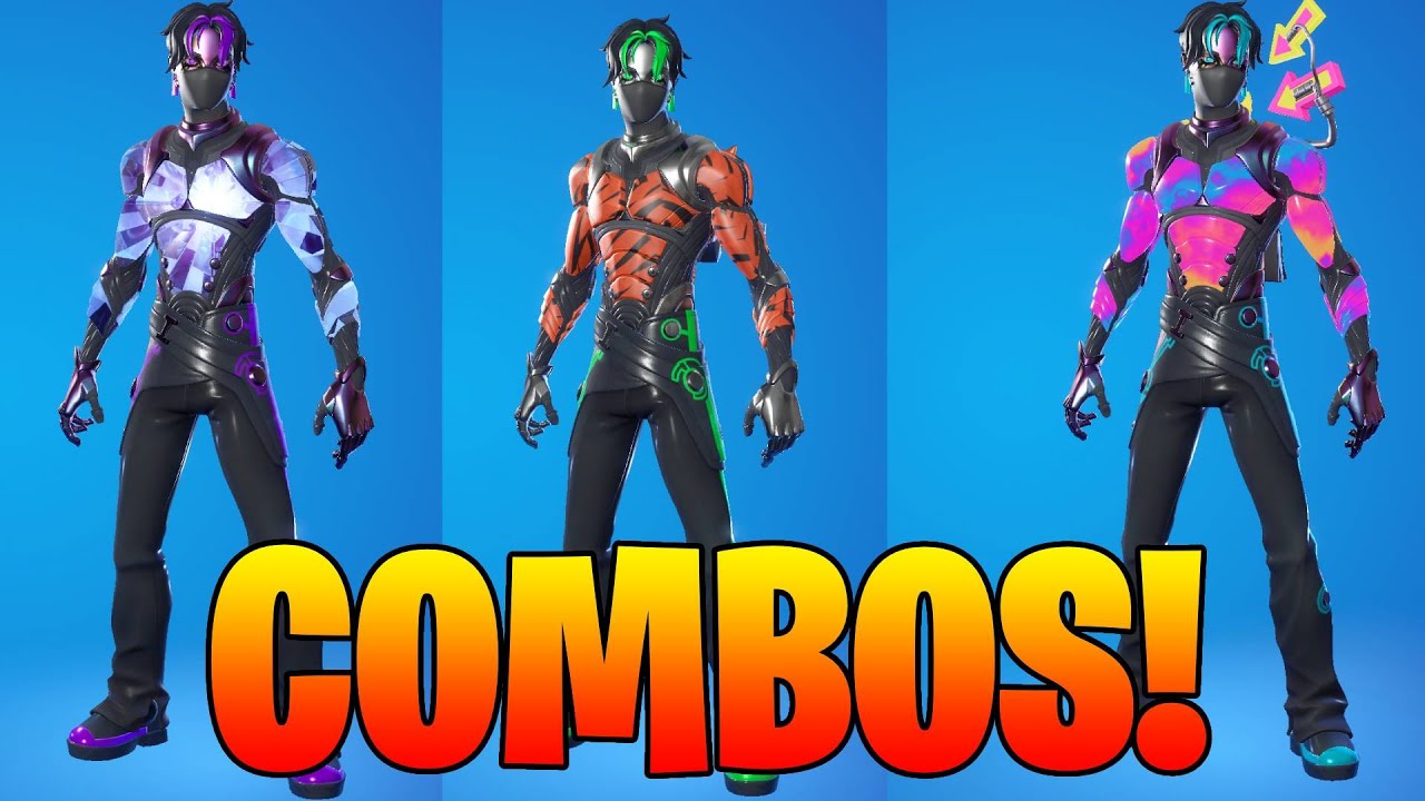 CLEAN Wrap Skin (ERRANT) Fortnite Skin Combos! - YouTube