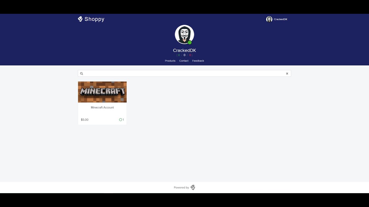 Minecraft account for only 5 dollars - YouTube