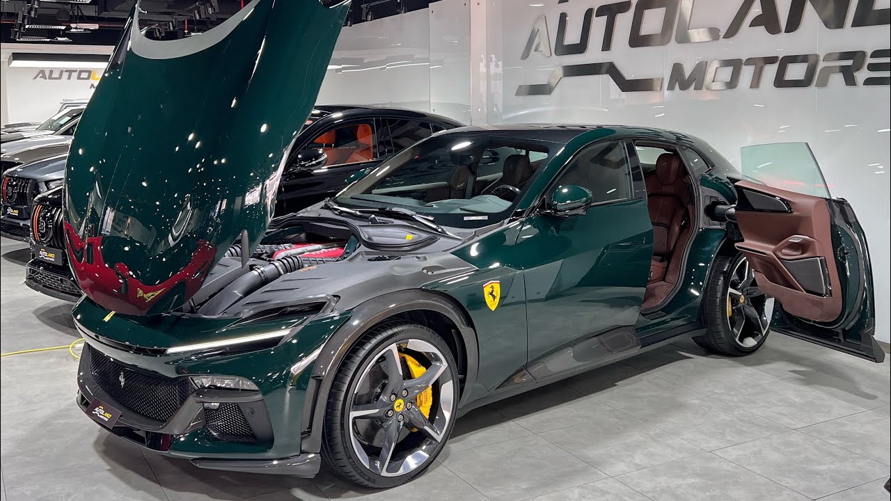2024 Ferrari Purosangue British Racing Green. Ferrari Historical ...