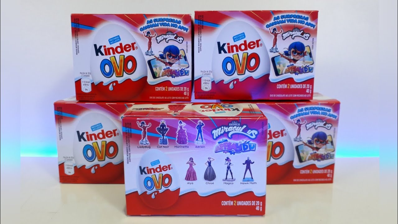 Miraculous Ladybug kinder Ovo 2022 - YouTube