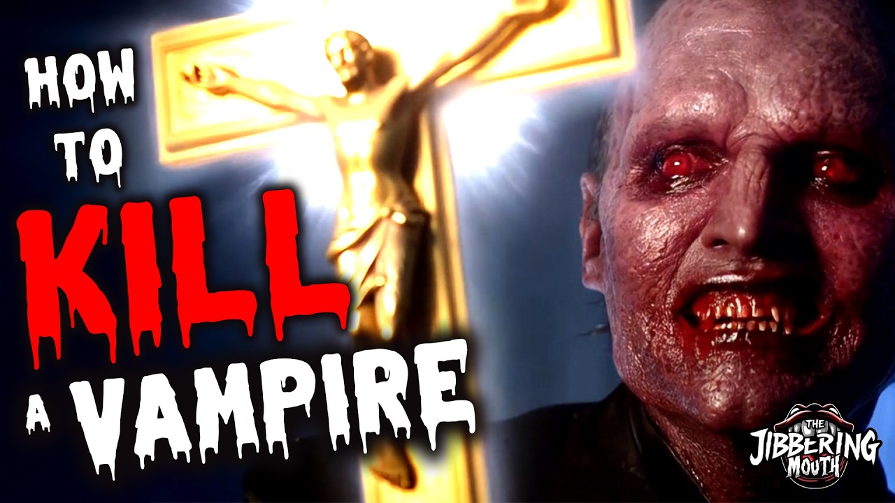 How to Kill A Vampire A Survival Guide - YouTube