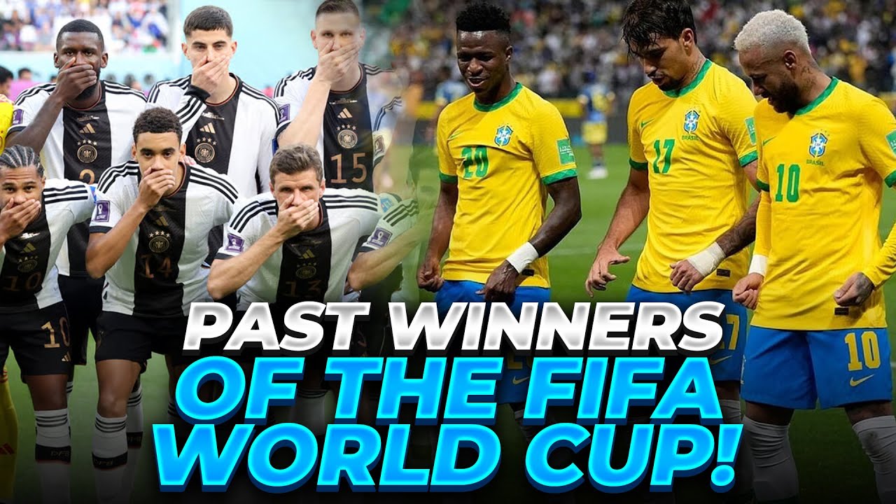Past Winners Of The FIFA World Cup - YouTube