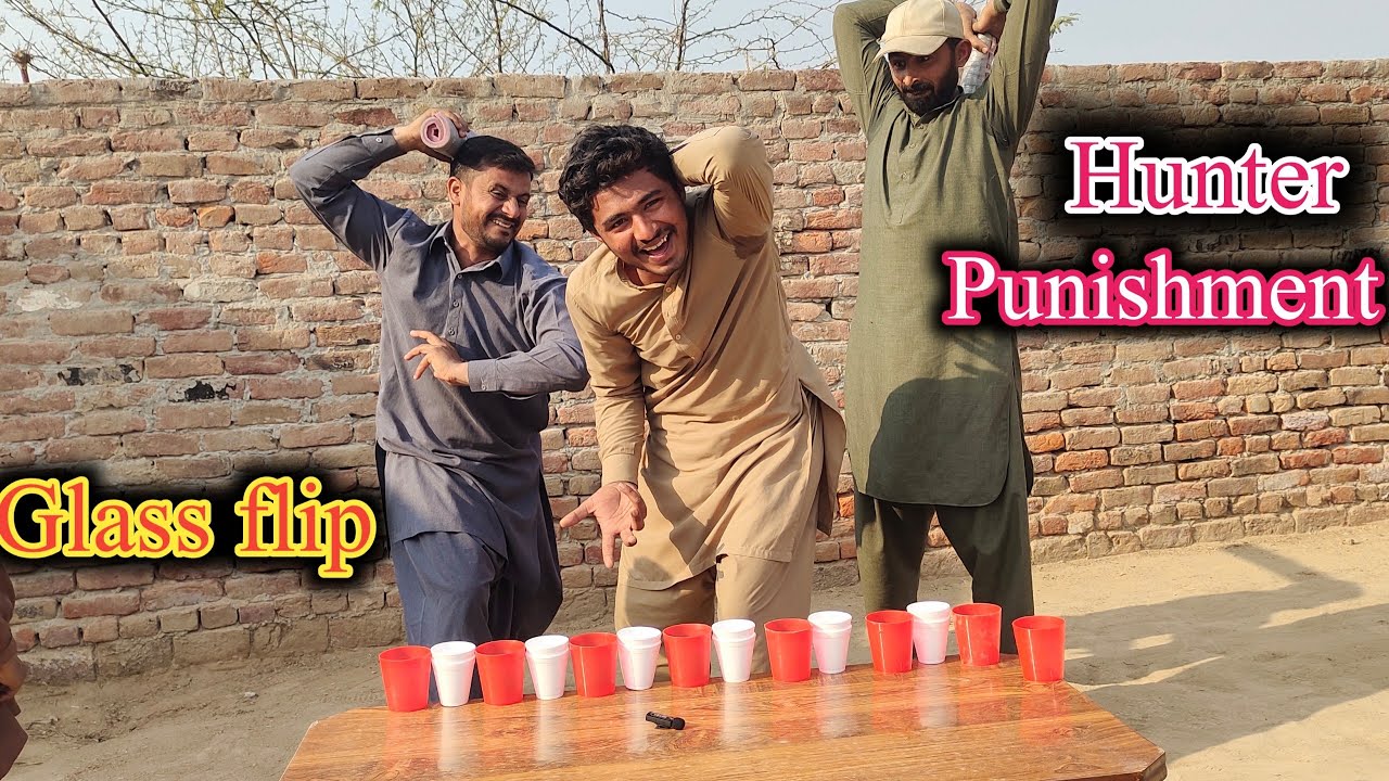 GLASS FLIP HUNTER PUNISHMENT|| JAVED JUTT VLOG - YouTube
