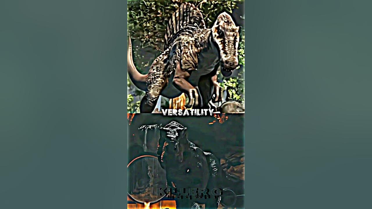 Cc Spinosaurus Vs Rexy Youtube