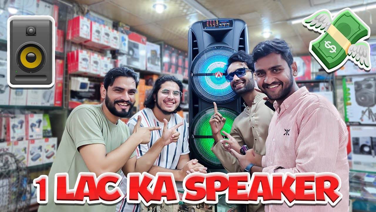 1 Lac ka Speaker ly lia 💵 | Wedding preparations 🔈🎗️ - YouTube