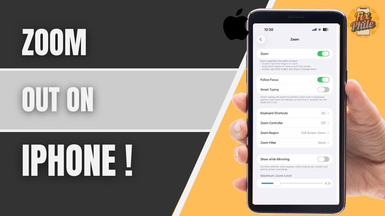 How to Zoom Out on iPhone (iOS 26) – Fix Stuck Zoom Screen Fast! - YouTube