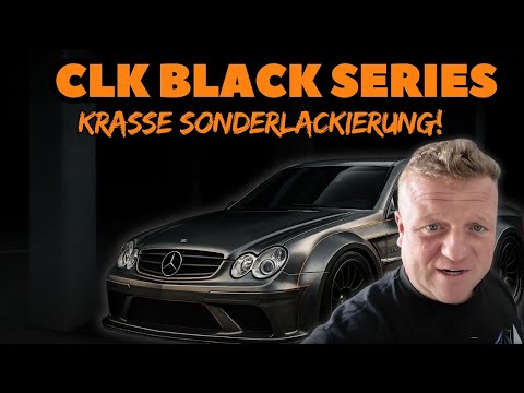 Custom Lackierung für Mercedes CLK Black Series Breitbau!