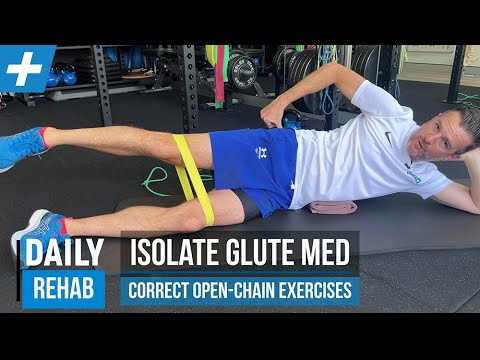 Glute Medius Isolated Open-chain Strengthening | Tim Keeley | Physio ...