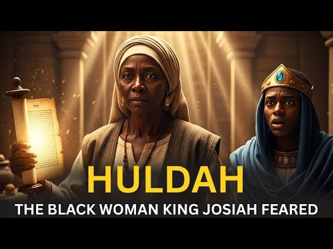 HULDA The Prophetess: The Black Woman King Josiah Feared #BibleStories ...