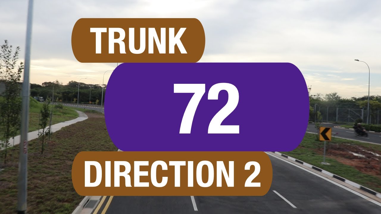 SBS Transit Trunk 72 (Direction 2) | Bus Service Route Visual - YouTube