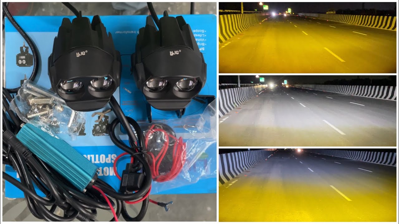 Alien Fog Light 👽 from HJG/ 90W with wiring harness & Switch. Contact ...