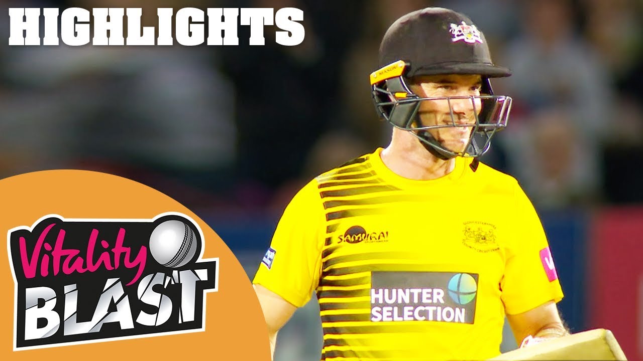 Kent v Gloucestershire | Klinger, Billings & Du Plessis Star | Vitality ...