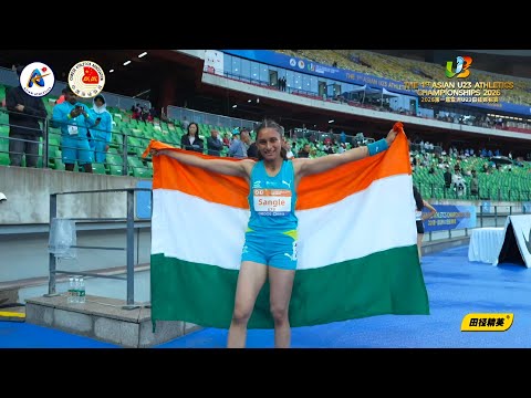 Women's 400m Hurdles Final - 1st Asian U23 Athletics Championships 2026 Ordos