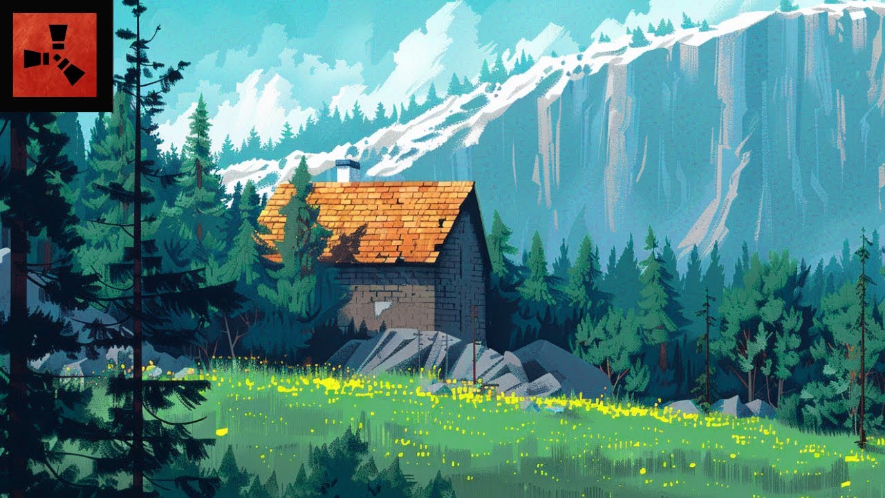 Testing the Wiljum cabin in solo rust - YouTube