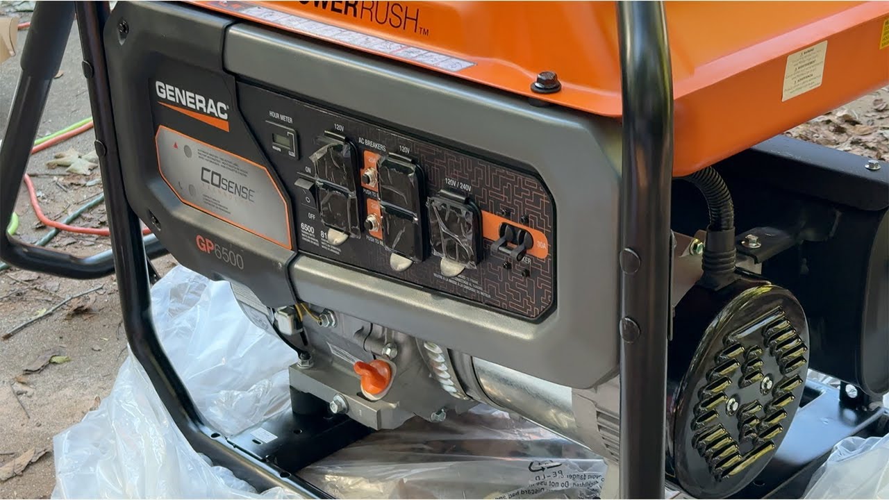Generac 6500 Watt Portable Generator