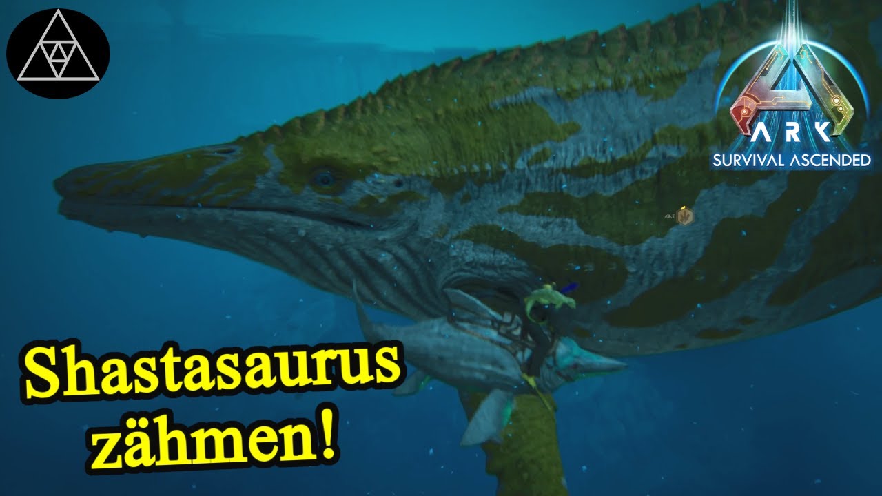 Shastasaurus zähmen! ASA E116 - ARK: Survival Ascended - YouTube
