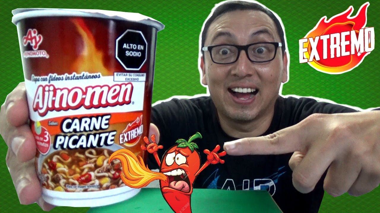NUEVO AJINOMEN CARNE PICANTE EXTREMO ! - YouTube