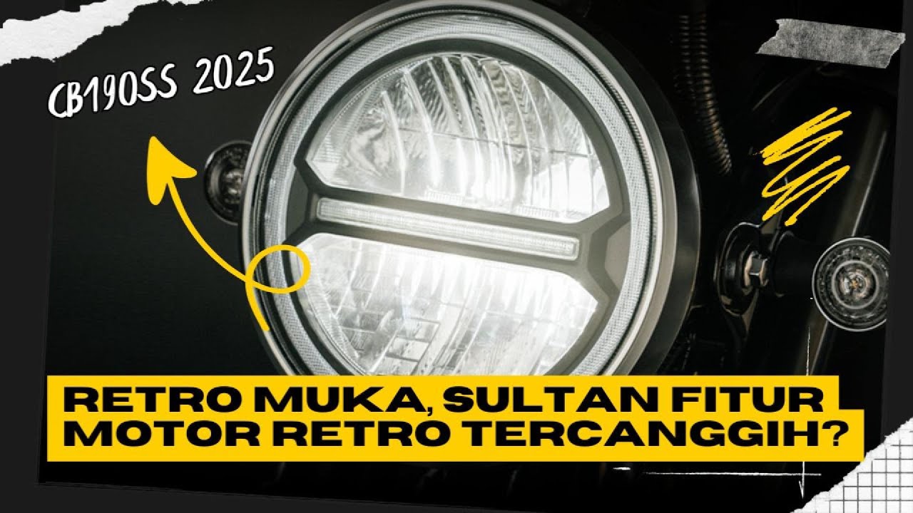 Motor Retro Tercanggih Honda? | CB190SS 2025: Si Klasik Berfitur Sultan ...