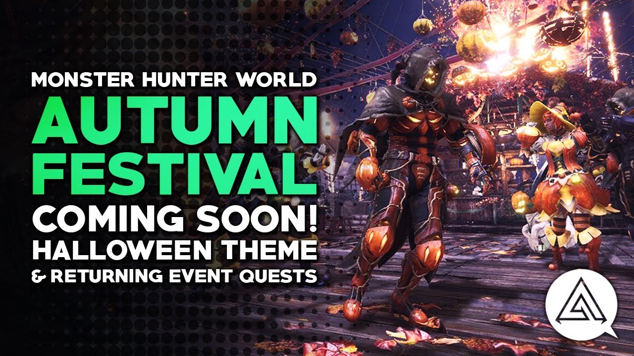 Monster Hunter World | Autumn Festival Coming Soon & USJ Part 2! - YouTube